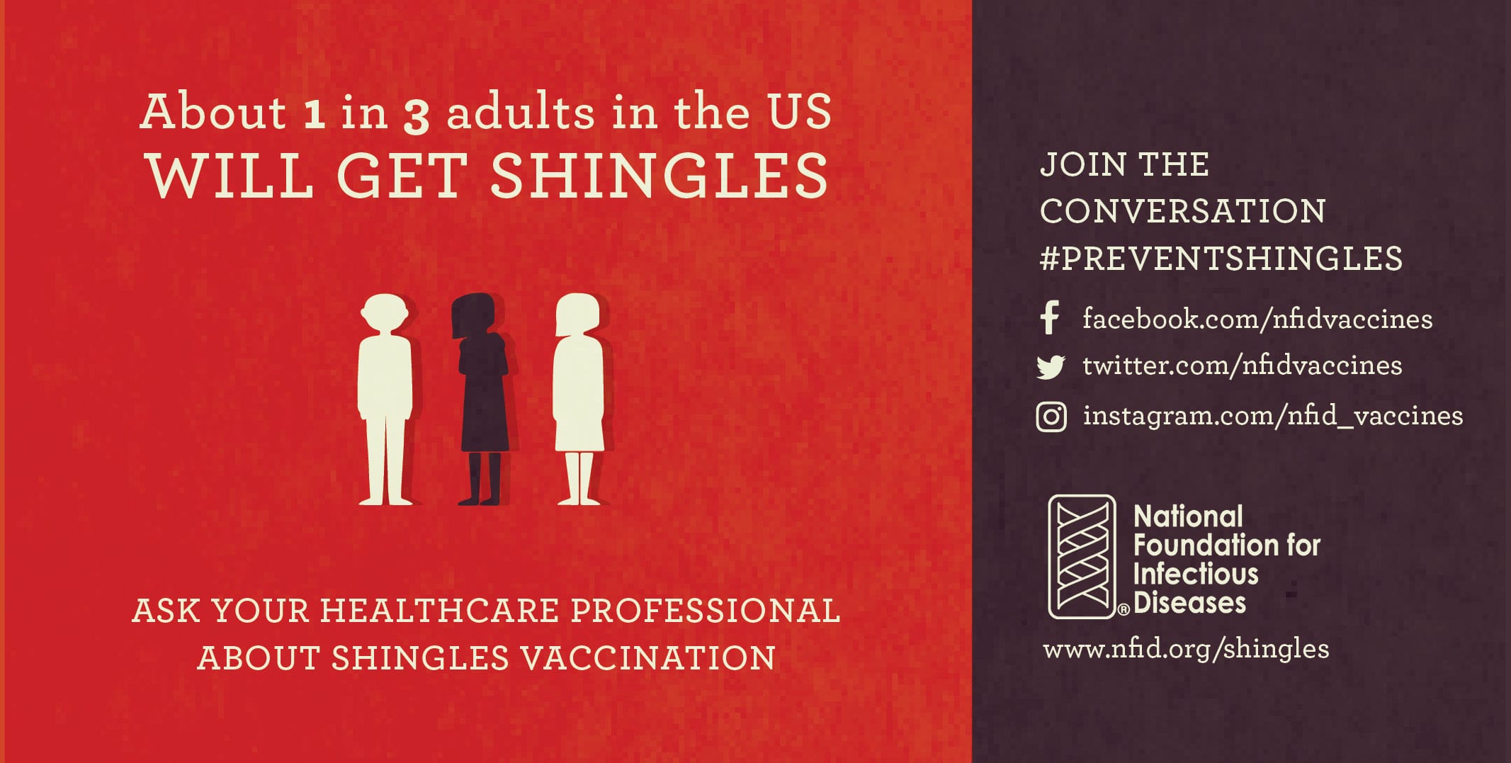 Shingles Awareness: Sample Social Media Posts and Graphics – NFID