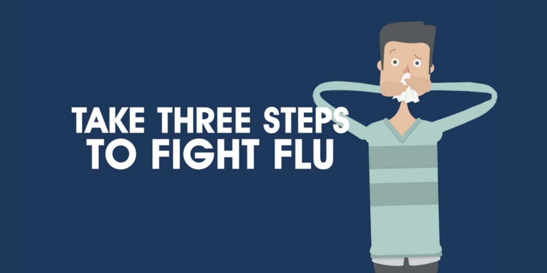 Take 3 Steps to Fight Flu