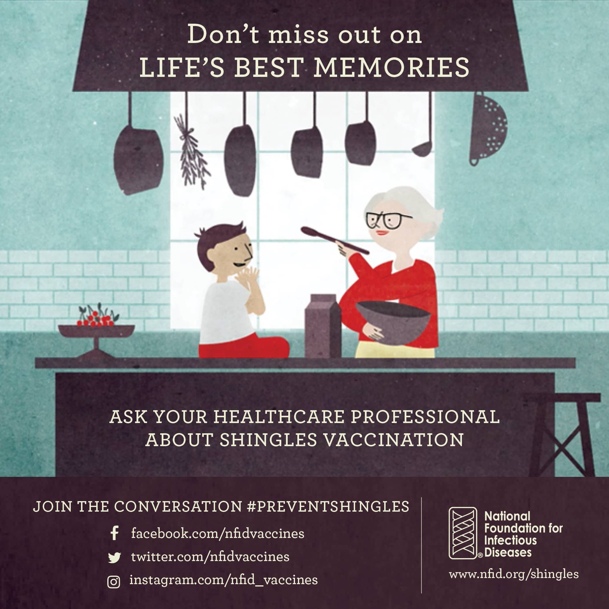Shingles Awareness: Sample Social Media Posts and Graphics – NFID