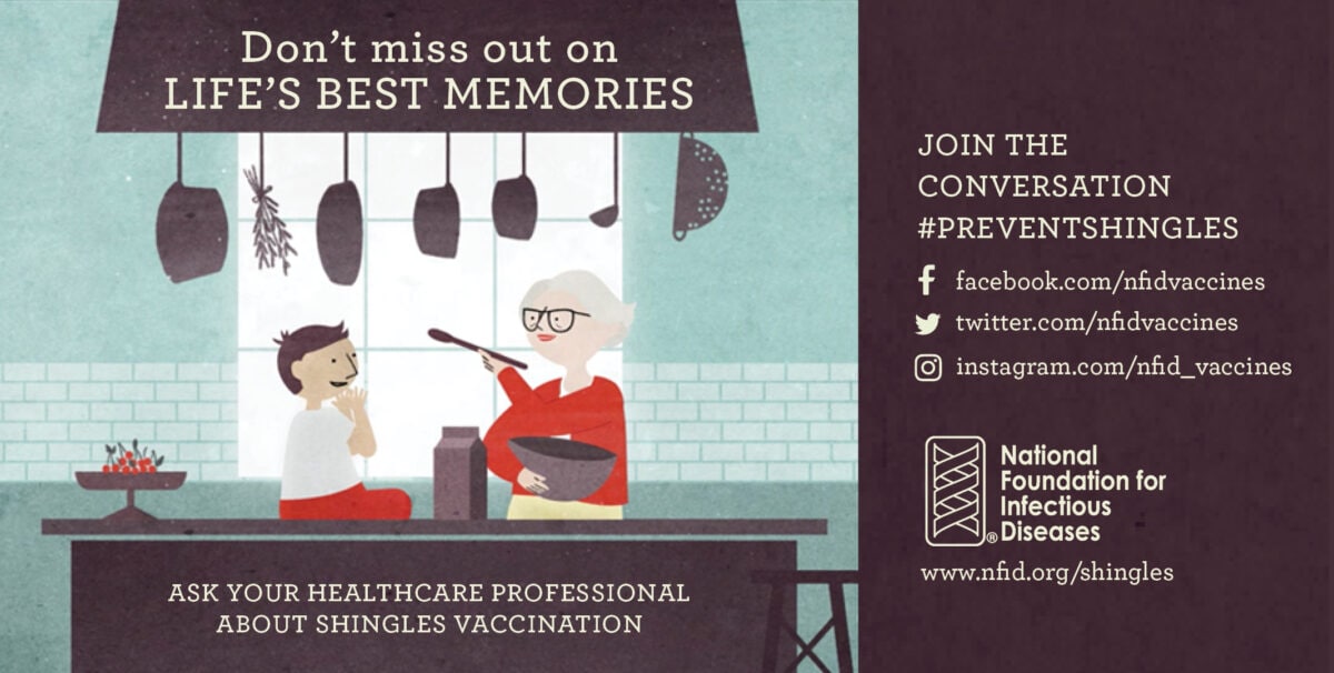 Shingles Awareness: Sample Social Media Posts and Graphics – NFID