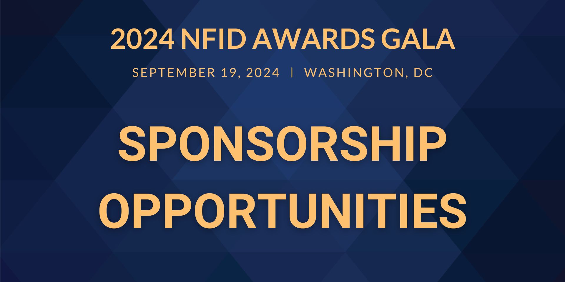 Sponsorship Opportunities - NFID