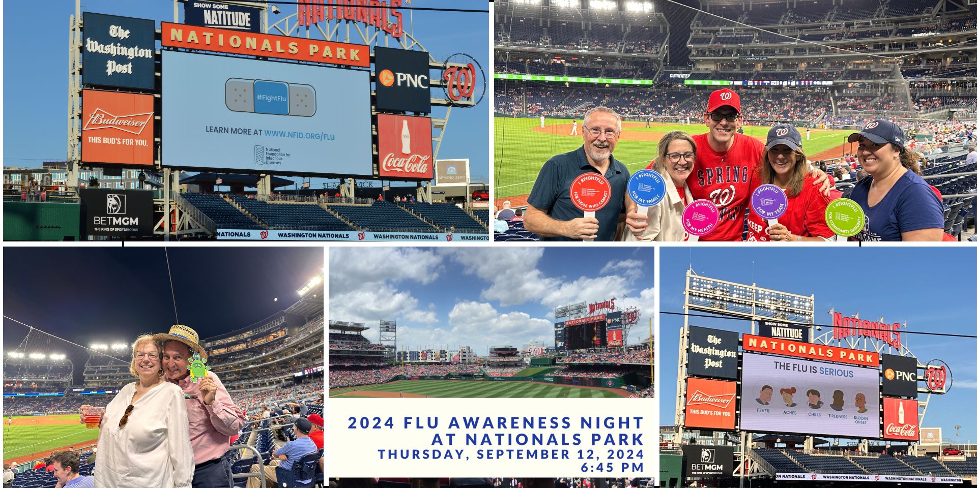 NFID and Washington Nationals Team Up to #FightFlu