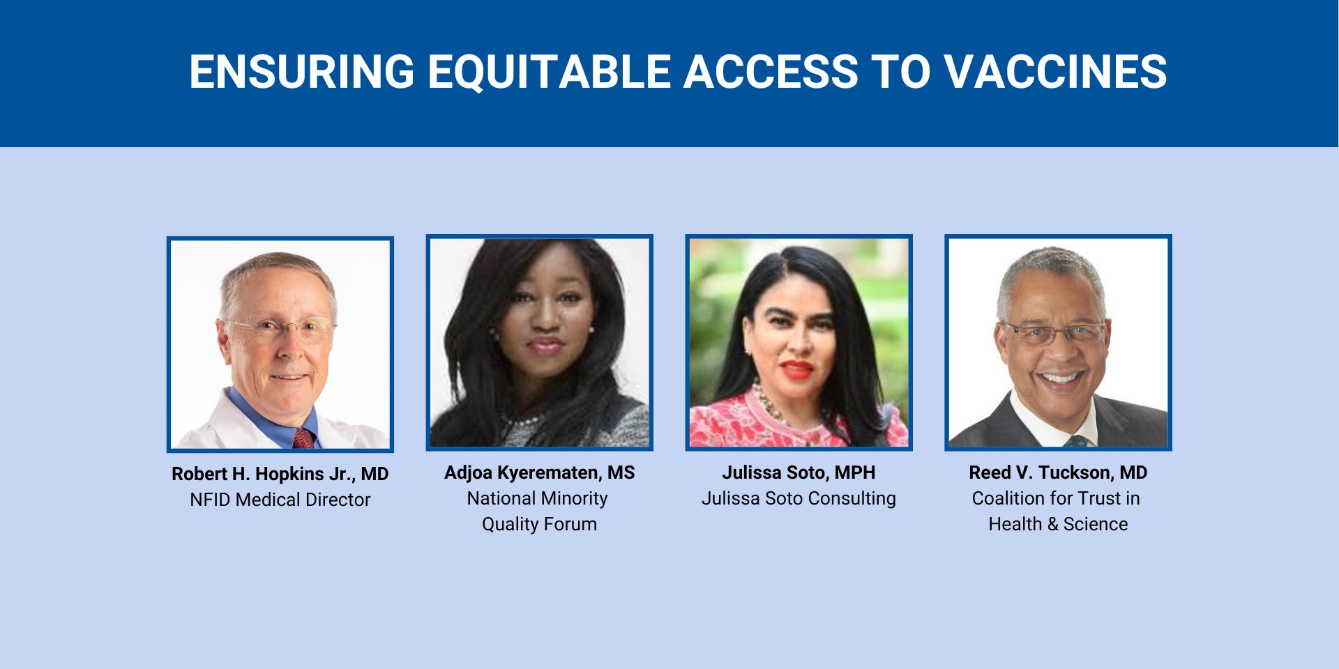 Ensuring Equitable Access to Vaccines (CME Webinar)